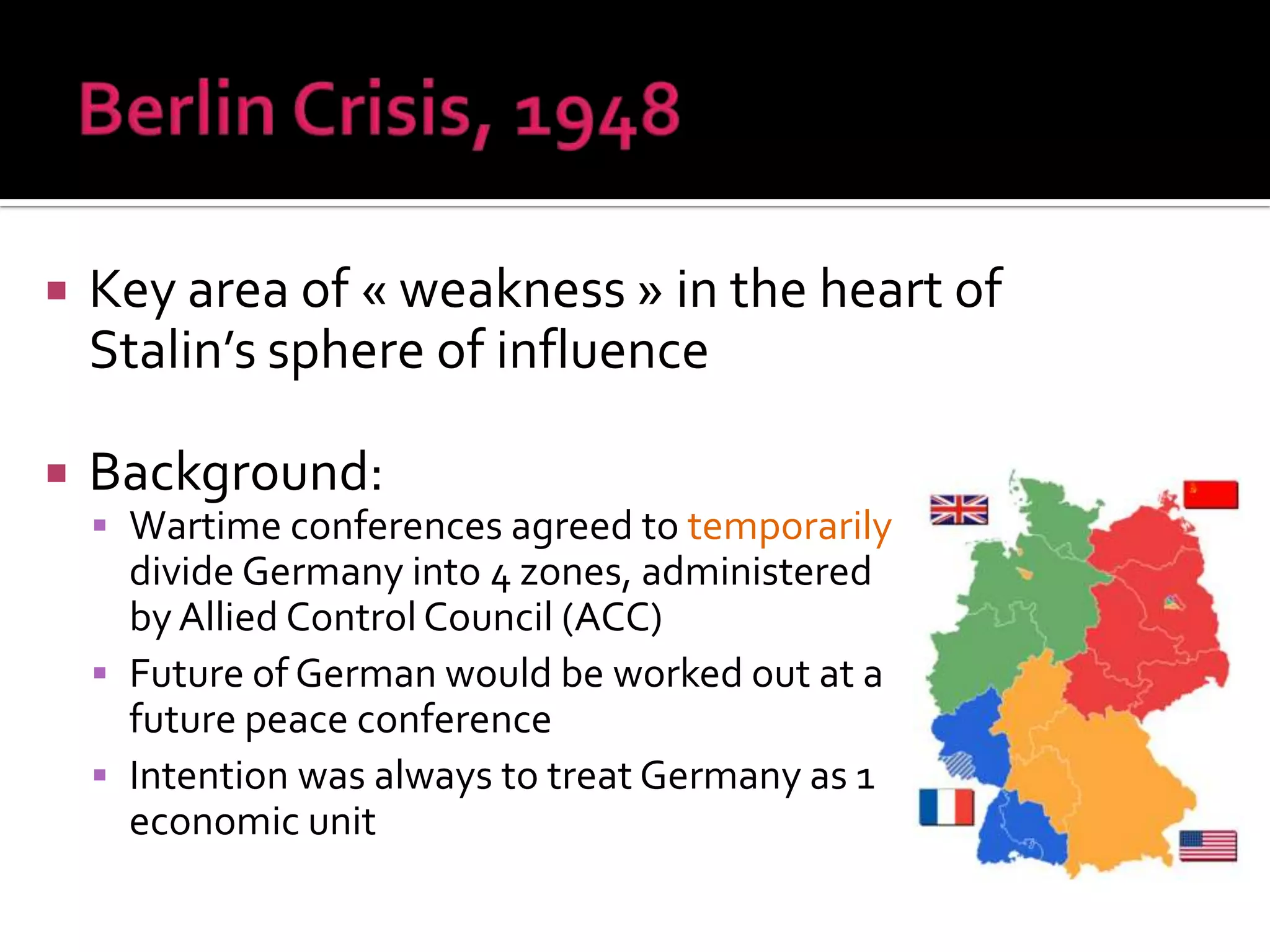 The Cold War Begins | PPTX | Europe Travel | Travel Locations