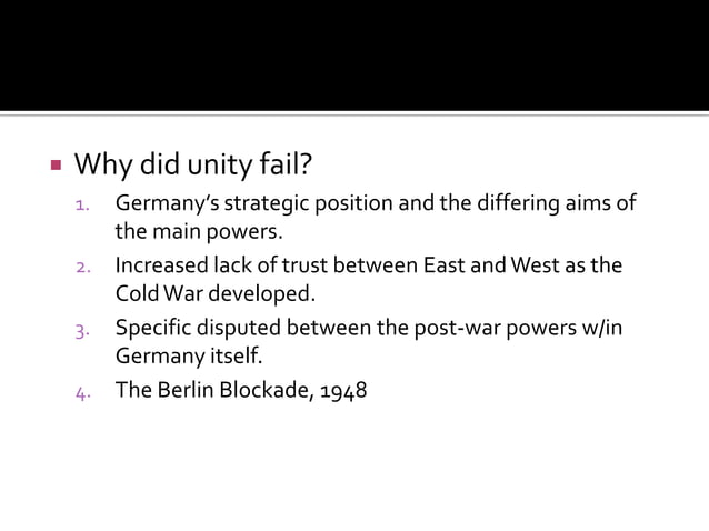 The Cold War Begins | PPTX | Europe Travel | Travel Locations