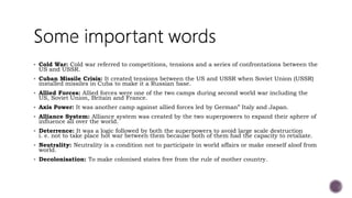 The cold war era | PPTX