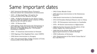 The cold war era | PPTX