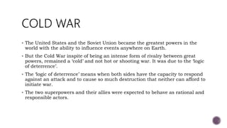 The cold war era | PPTX