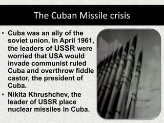 The cold war era! | PPTX