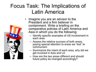 Latin America CW | PPT | Political Issues & policy | Politics