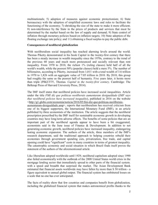 The collapse of neoliberal globalization | PDF