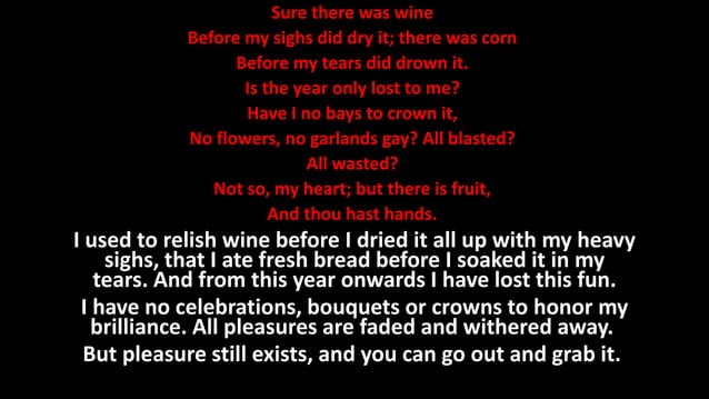 The Collar by George Herbert: Summary and Analysis | PPT | Christianity ...