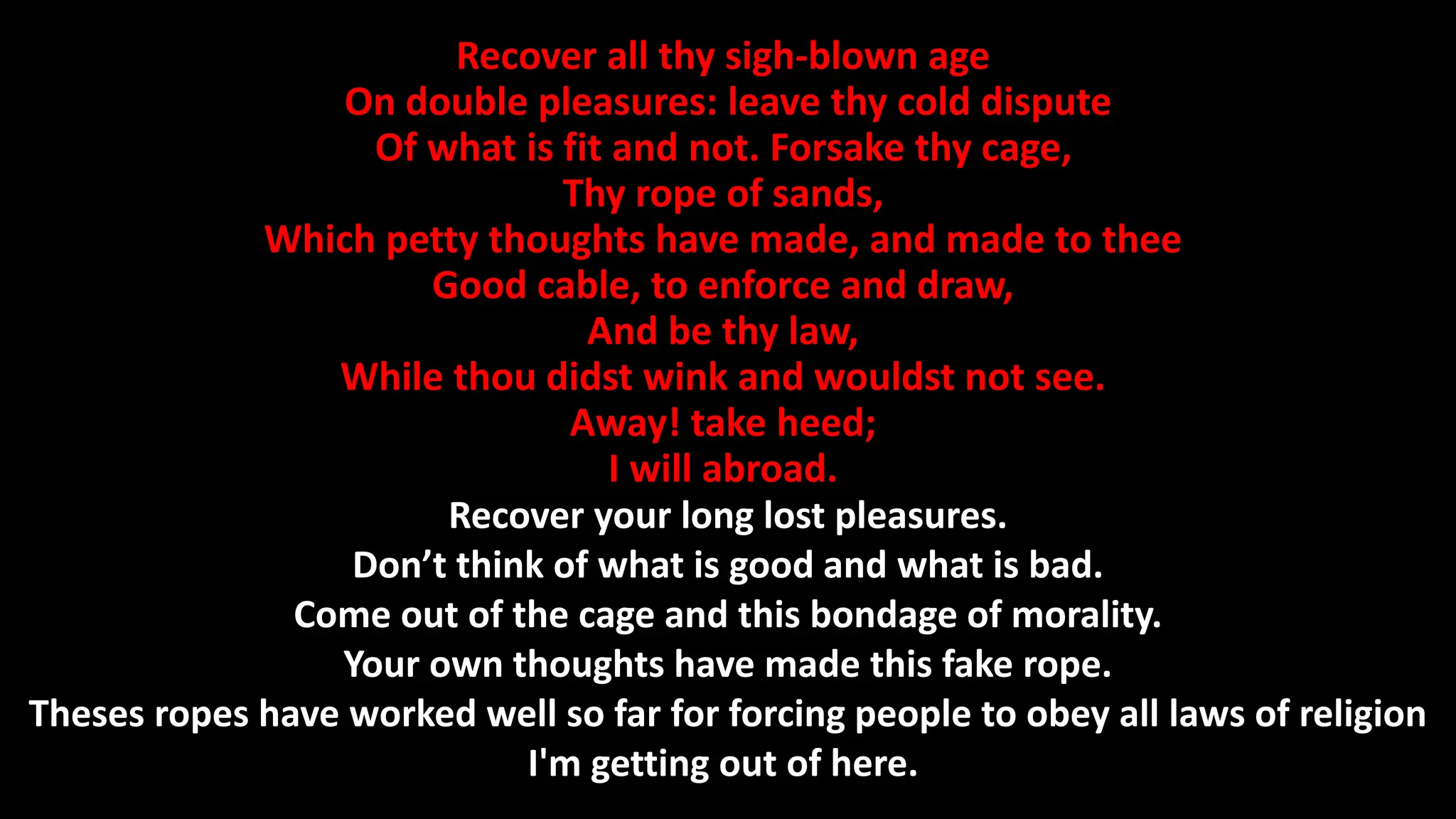 The Collar by George Herbert: Summary and Analysis | PPT