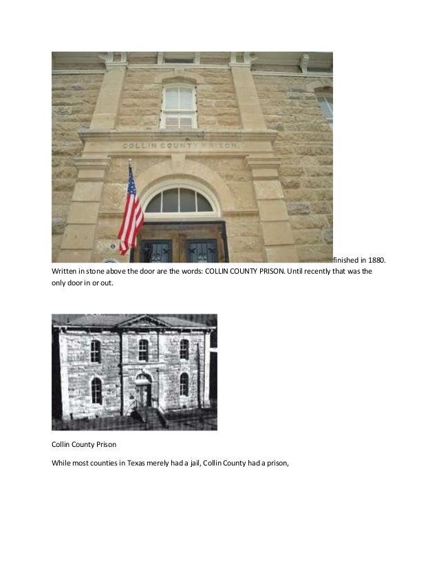 The Collin County Detention Facility Recently Passed State Inspection