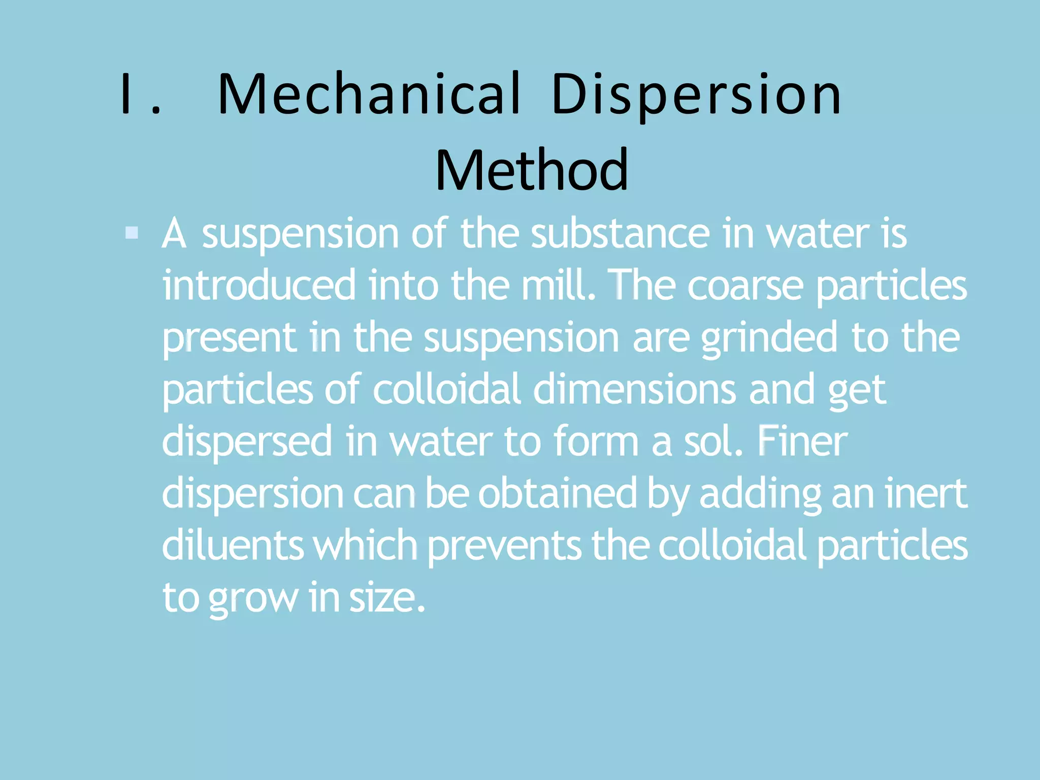 The colloidal state | PPTX