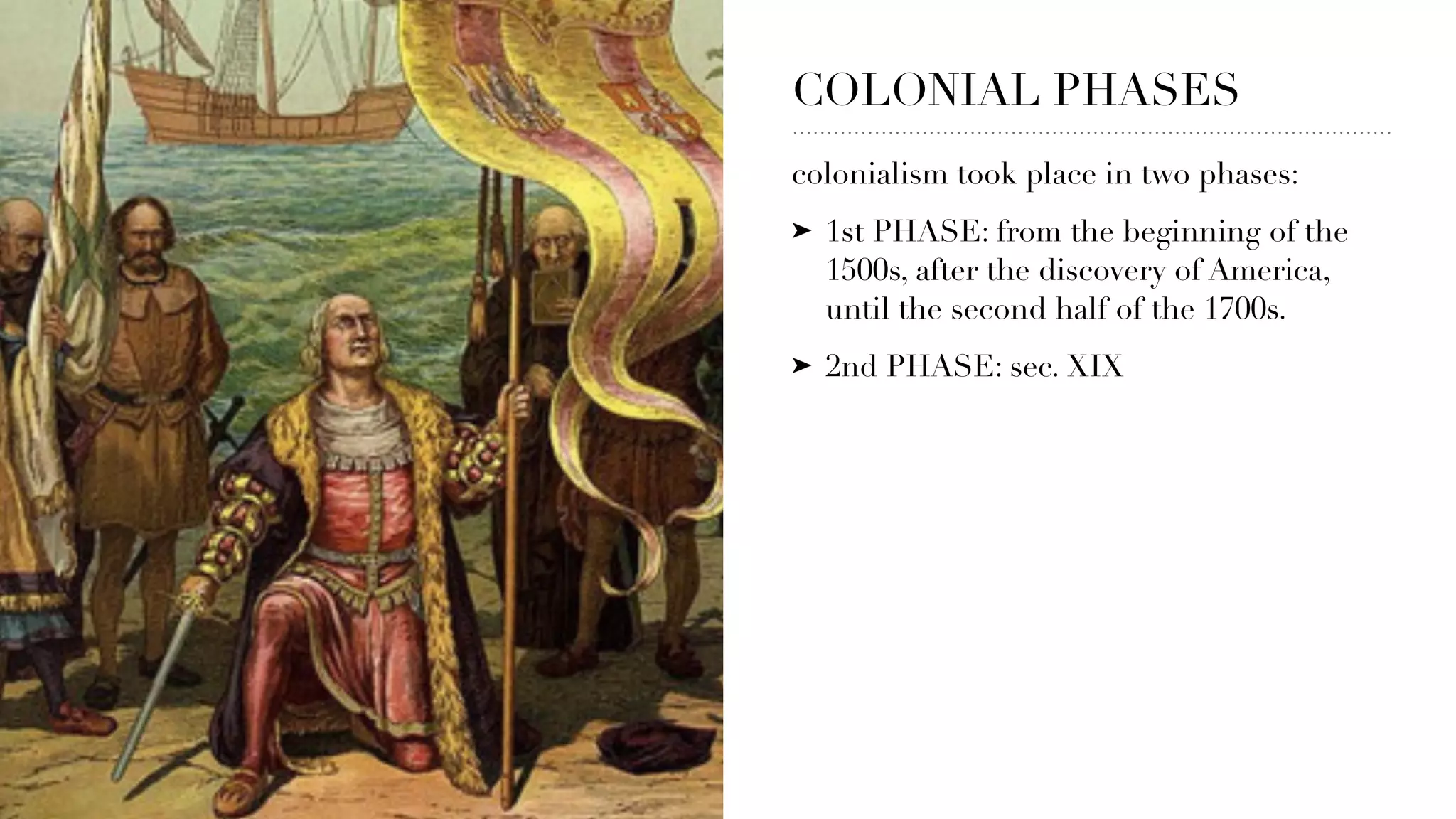 The colonialism_Paola | PPT