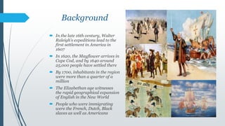 The colonisation of the new world | PPTX | Genealogy and Ancestry ...