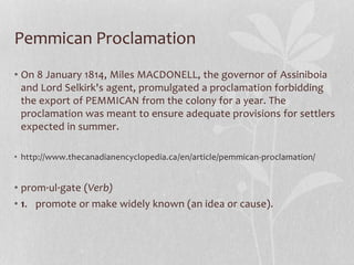 The colony on red river | PPTX