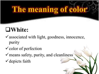 The color presentation | PPT
