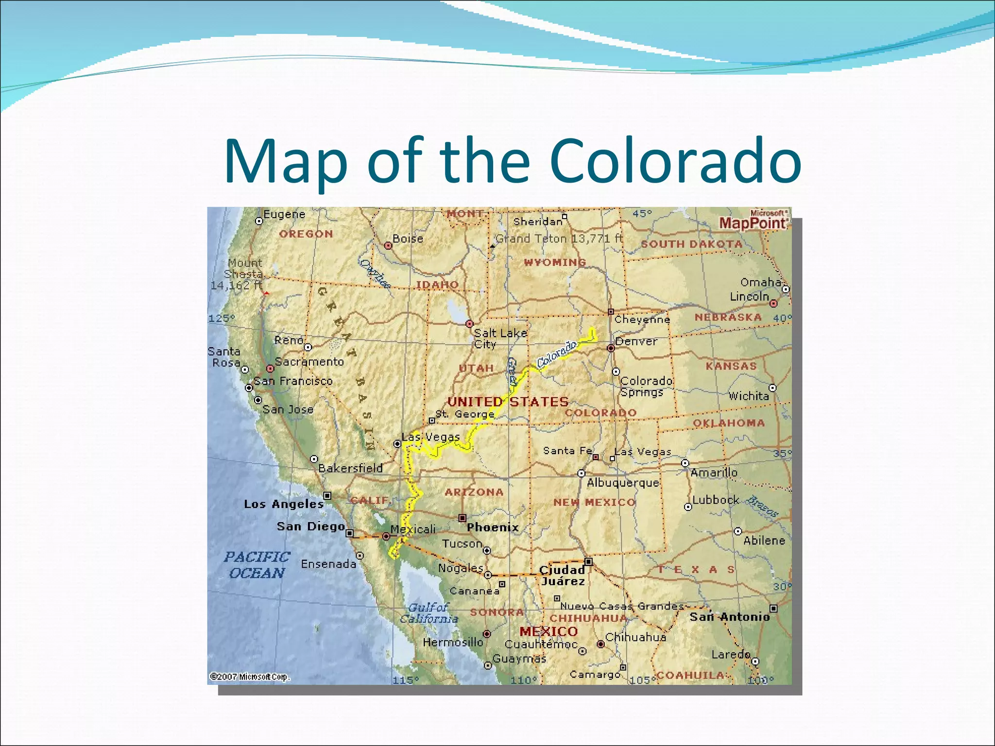The Colorado River | PPT