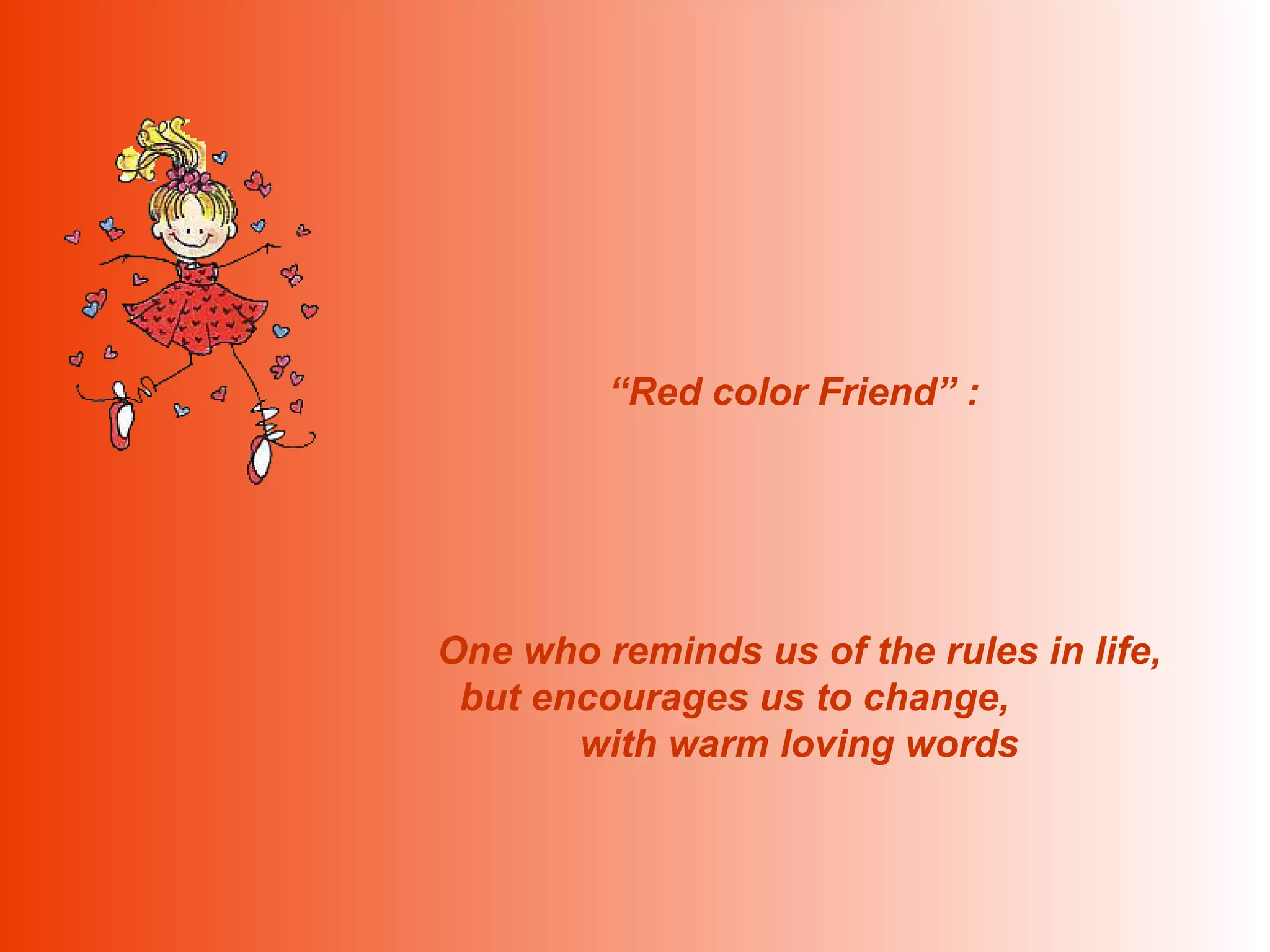 The colorful friends | PPT