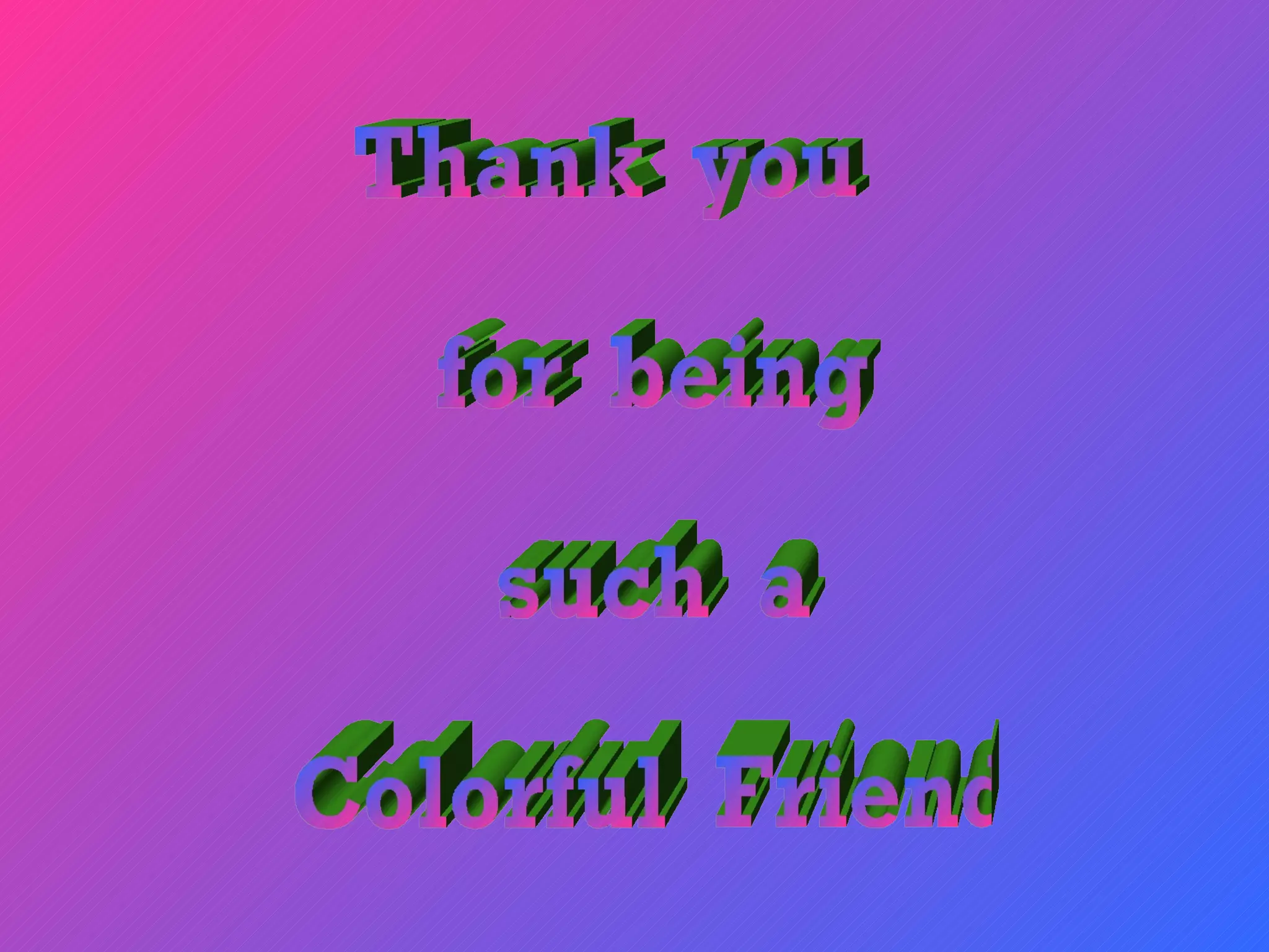 The Colorful Friends | PPS