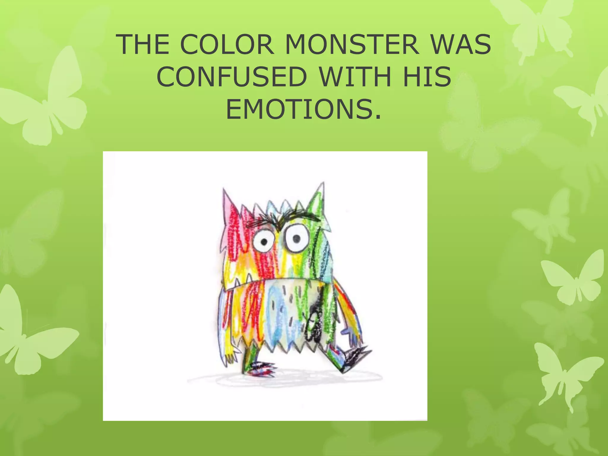 The color monster | PPTX