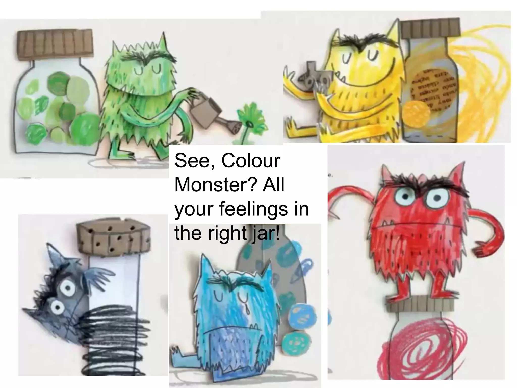 The color monster - adapted version | PPTX