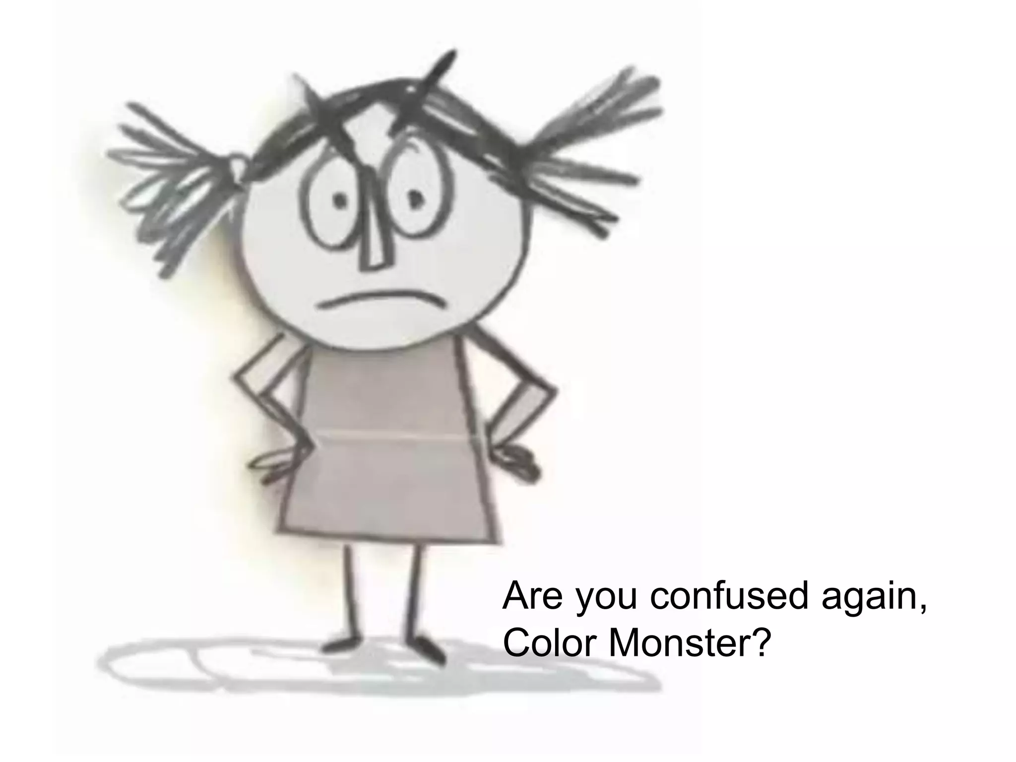 The color monster - adapted version | PPTX