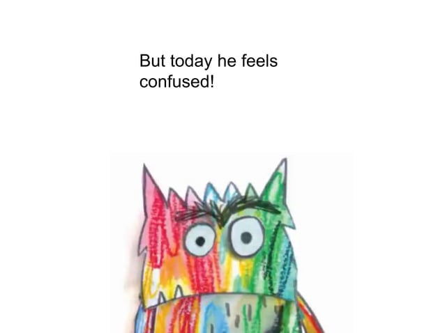 The color monster - adapted version | PPTX