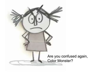 The color monster - adapted version | PPTX