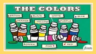 The colors in english | PPT