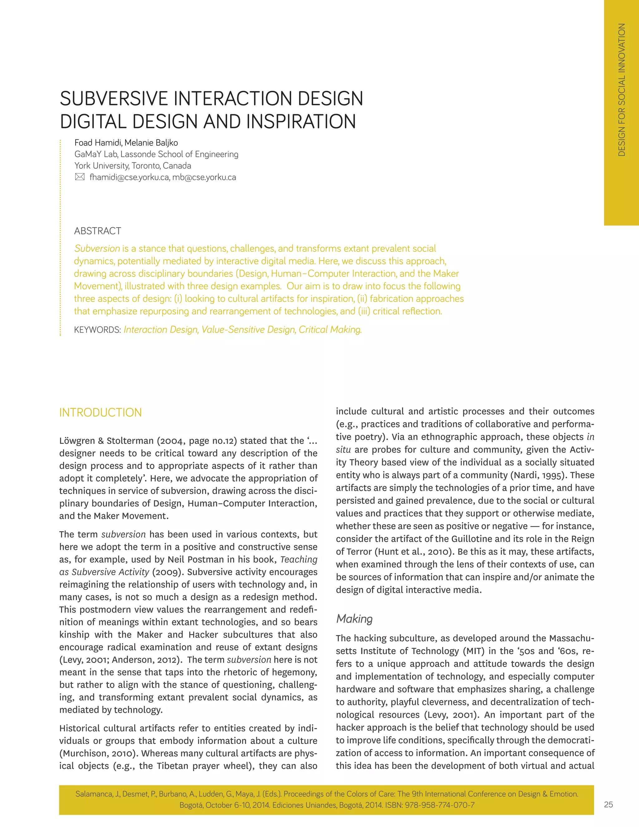 The colors of care 2014 - Emotional Design | PDF