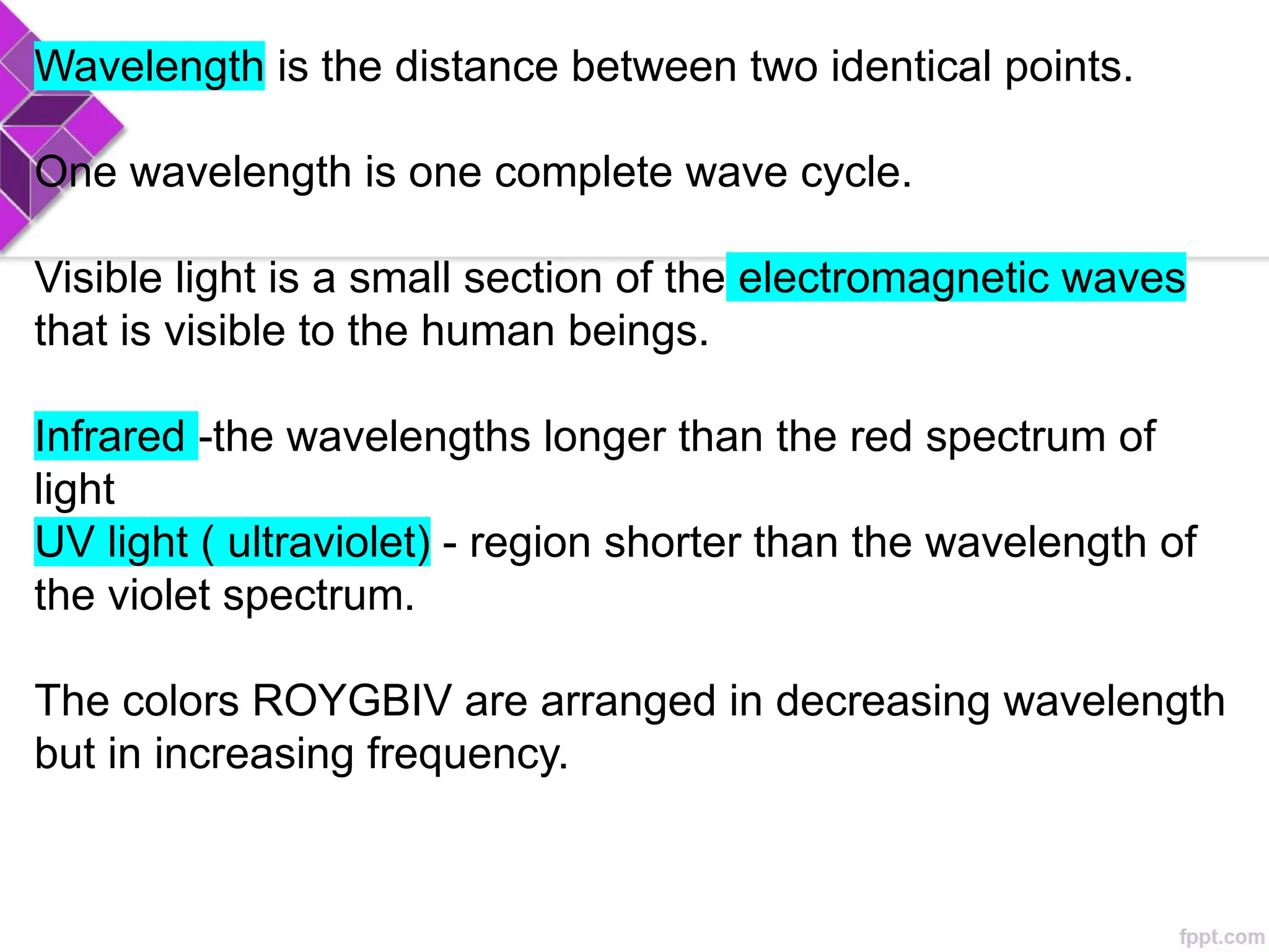 The Color Spectrum of lights Presentation.pptx