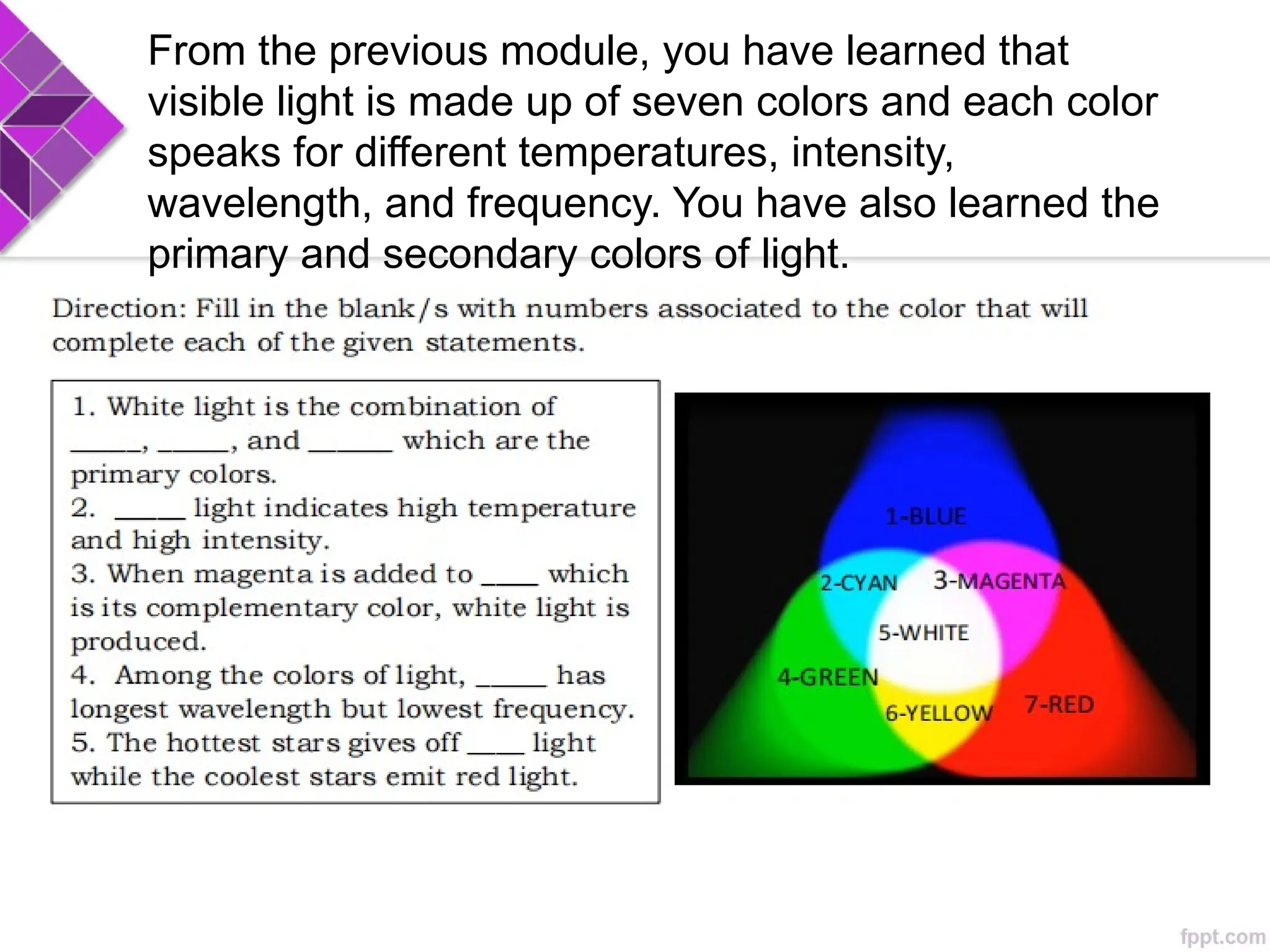 The Color Spectrum of lights Presentation.pptx