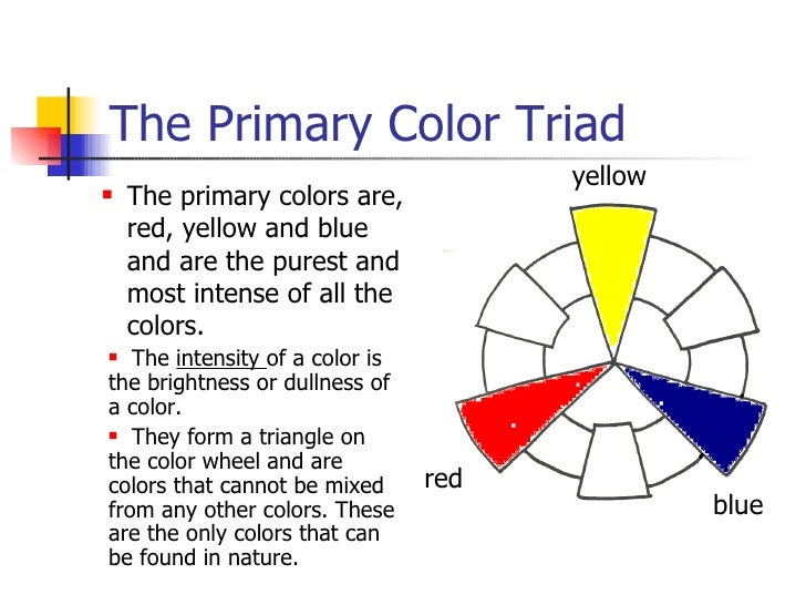 Triad Color Terms