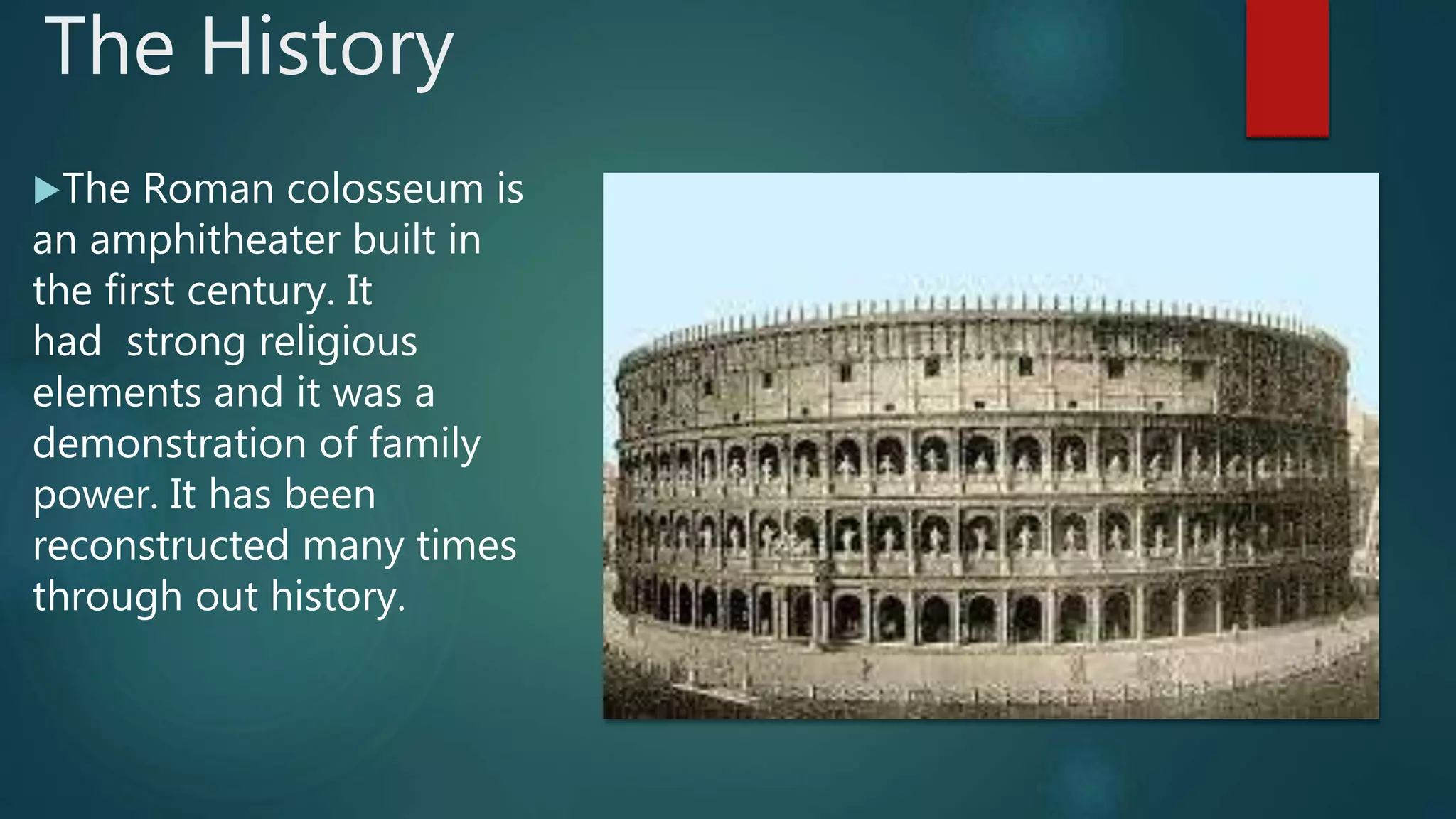 The Colosseum | PPTX | Museums & Galleries | Attractions