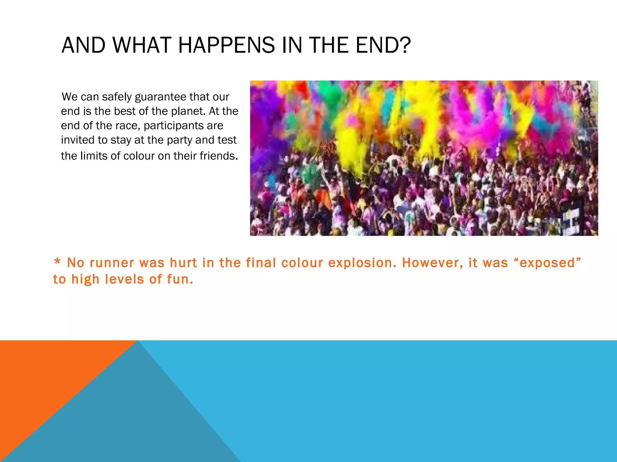 The colour run | PPT