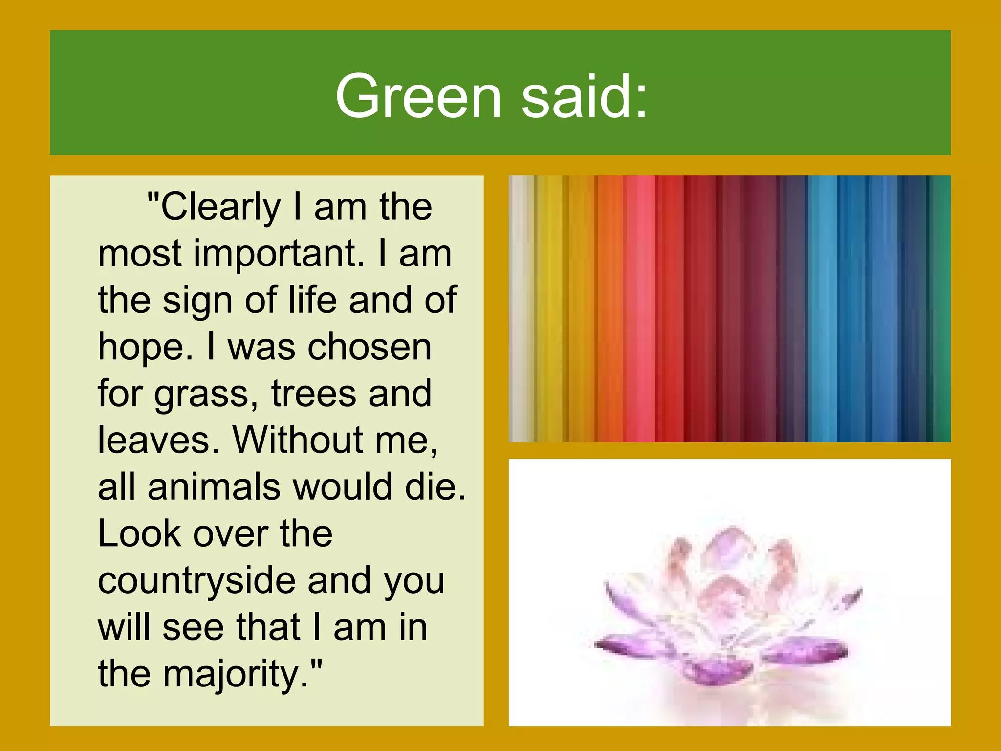 The Colours of Friendship | PPT