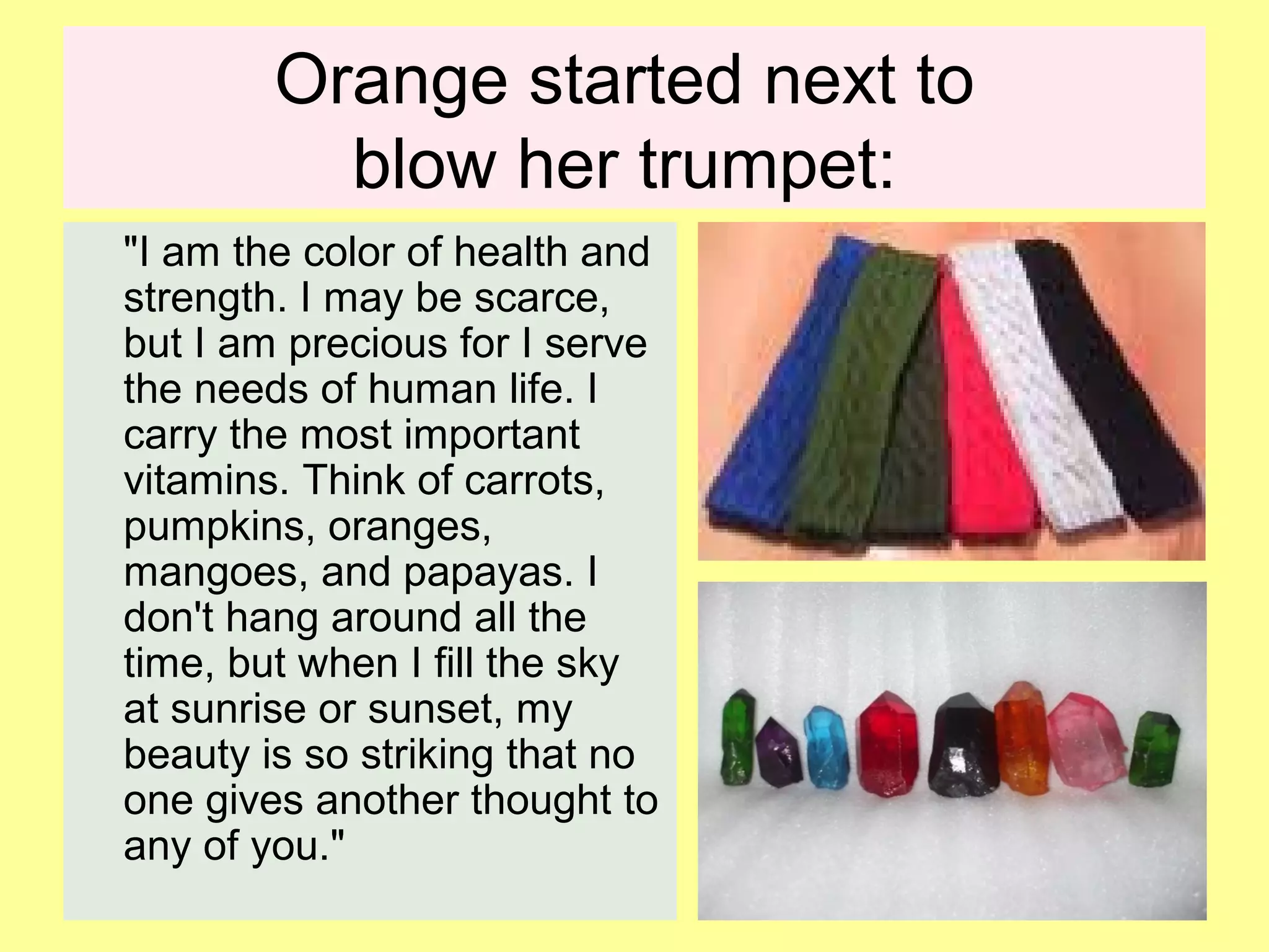 The Colours of Friendship | PPT