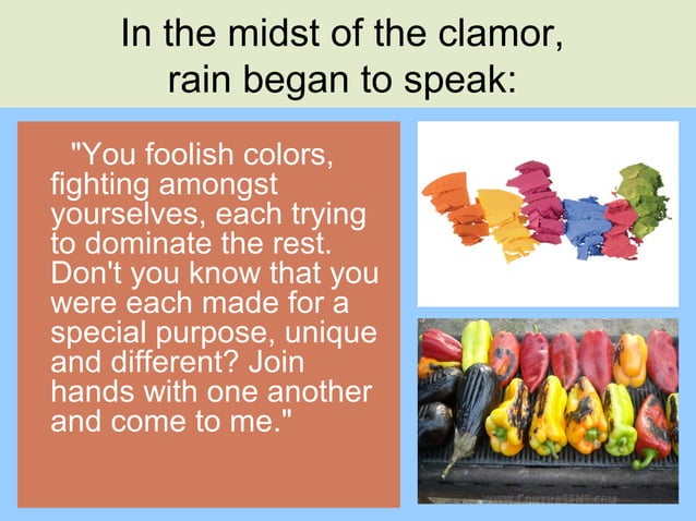The Colours of Friendship | PPT
