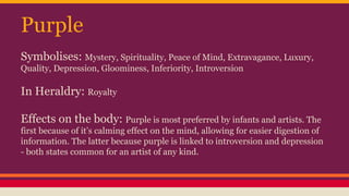 The colour theory | PDF