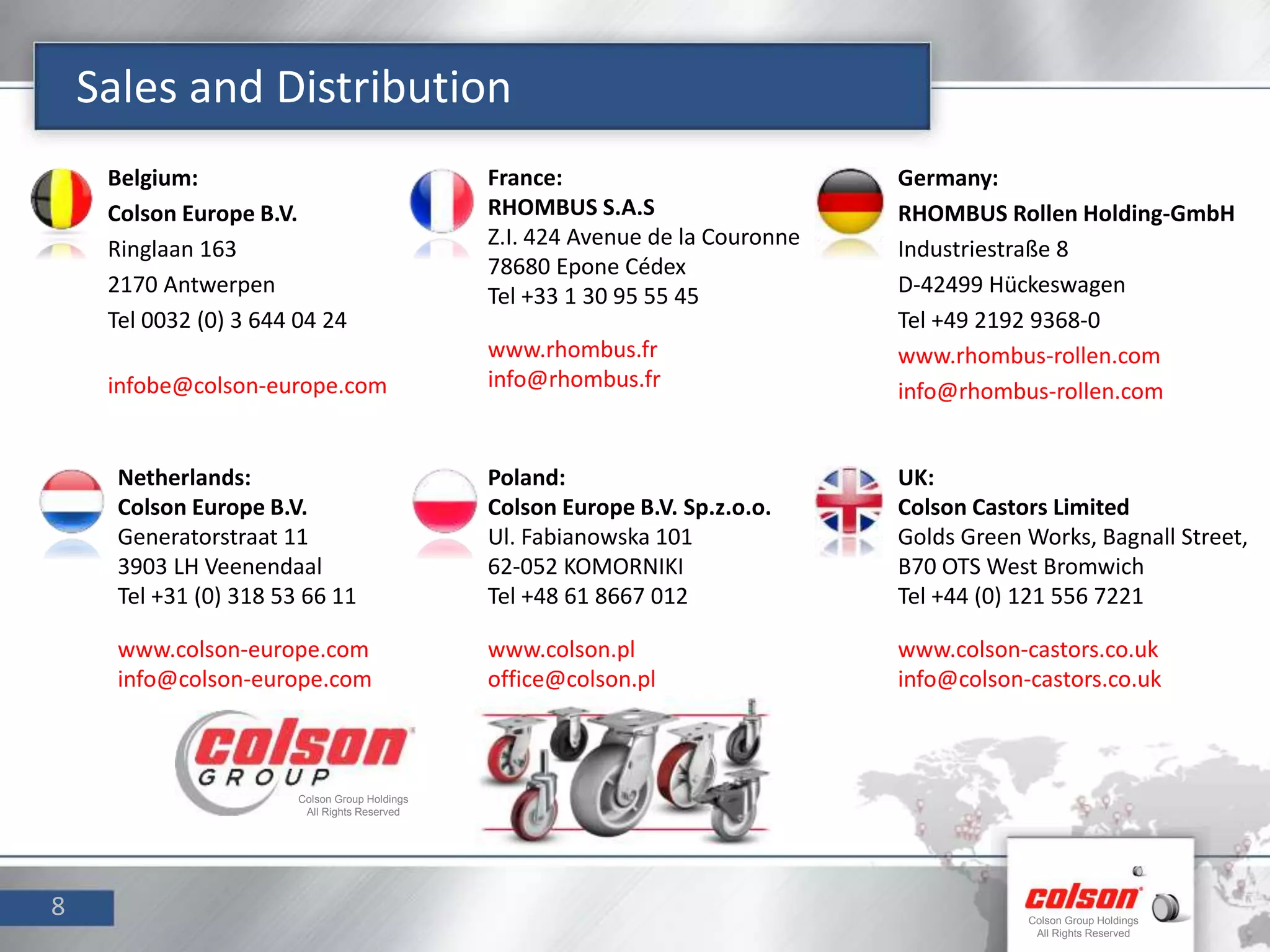 The Colson Castor Group | PPTX