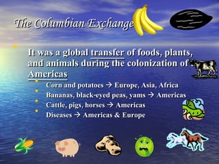 The columbian exchange | PPT