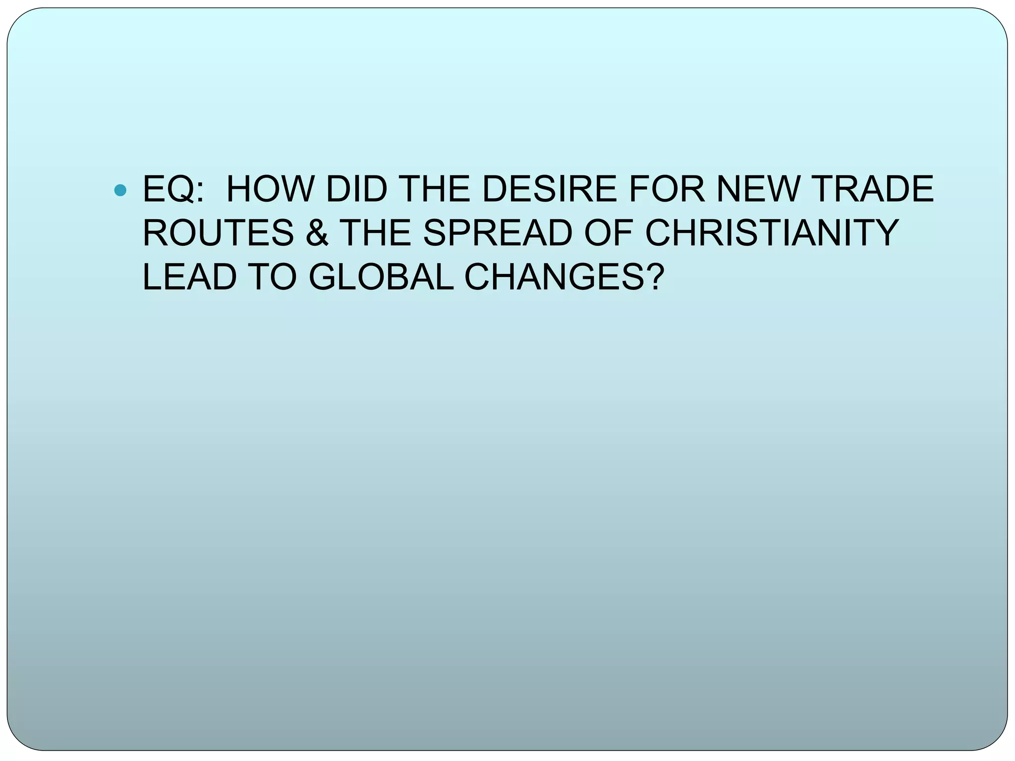 The columbian exchange and mercantilism | PPT