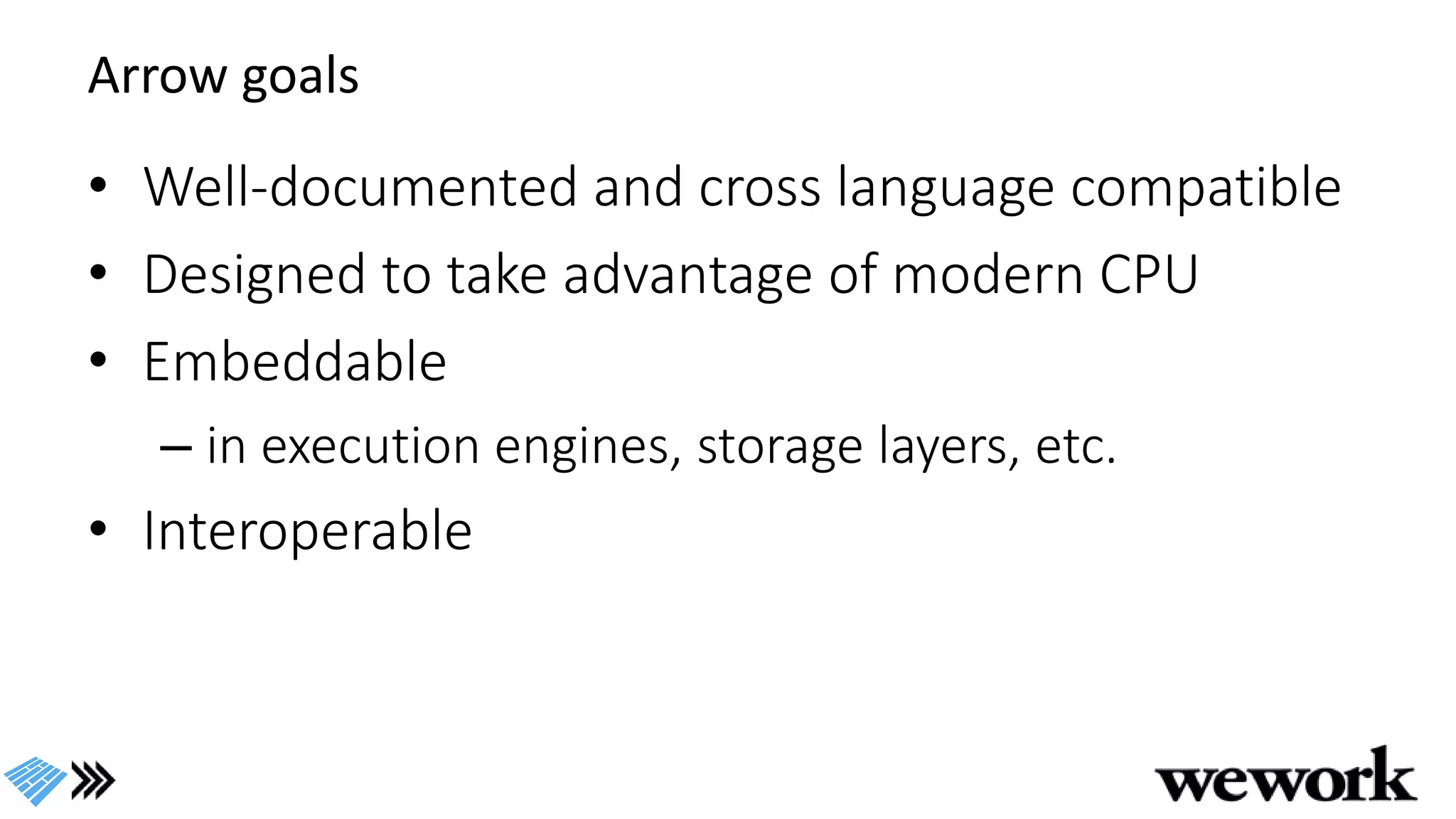 The Columnar Roadmap Apache Parquet And Apache Arrow Pptx Databases Computer Software And