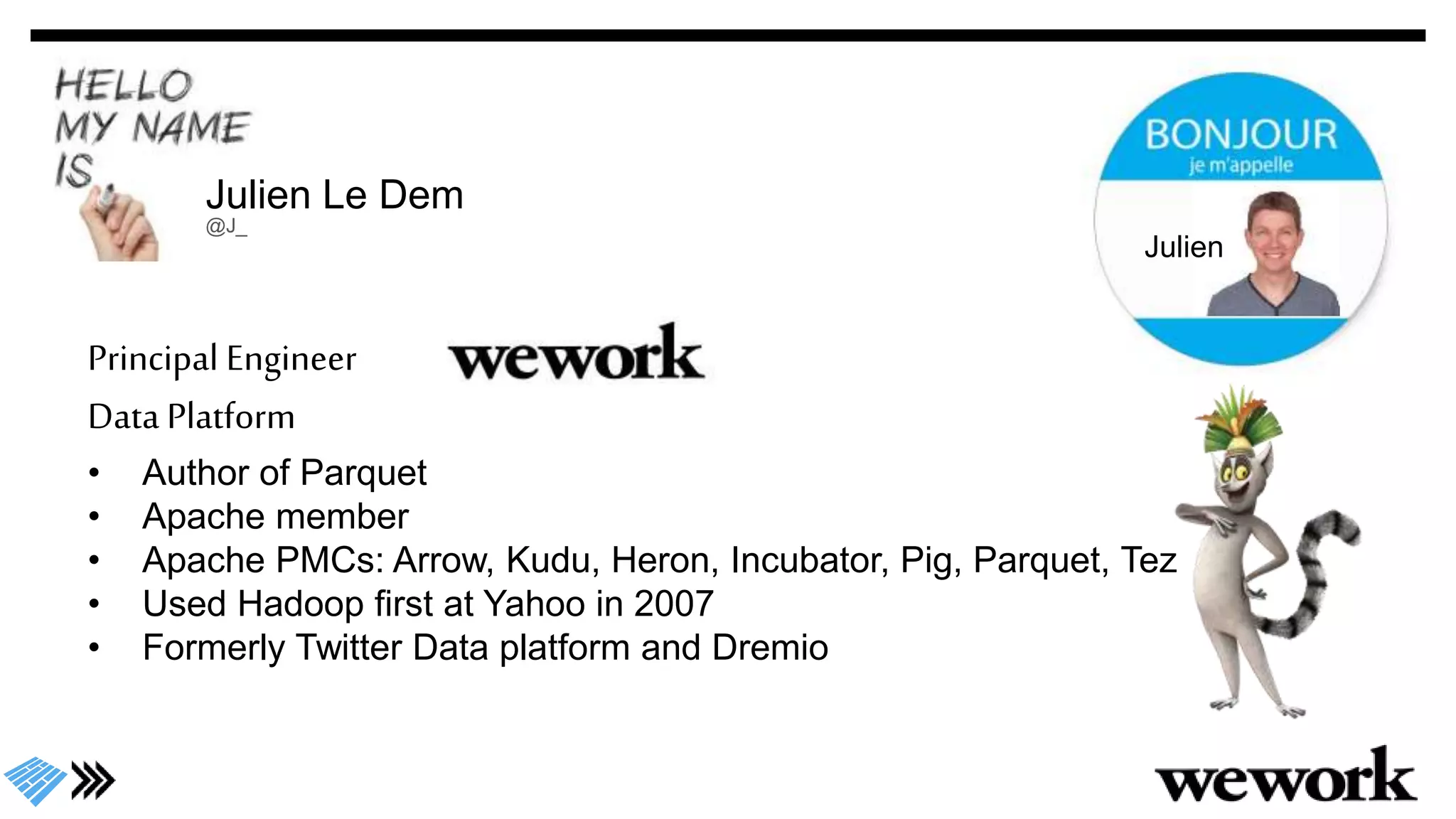 The Columnar Roadmap Apache Parquet And Apache Arrow Pptx Databases Computer Software And