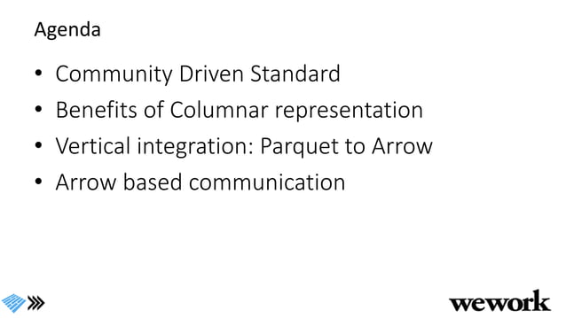 The columnar roadmap: Apache Parquet and Apache Arrow | PPTX | Databases | Computer Software and ...
