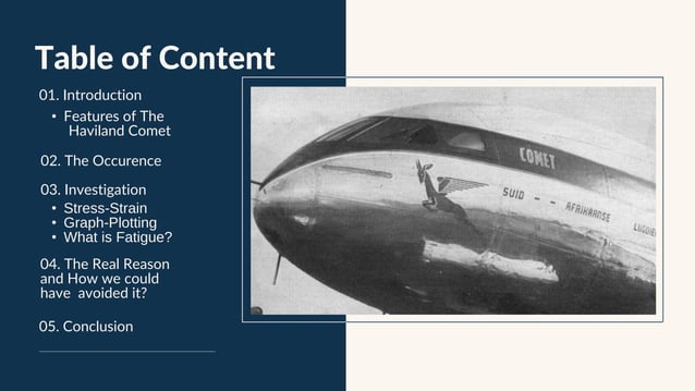 The Comet Disaster | PPT