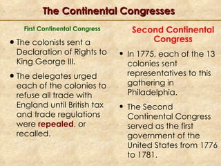 The coming of independence | PPT