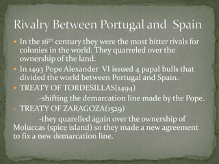 The coming of spain | PPTX