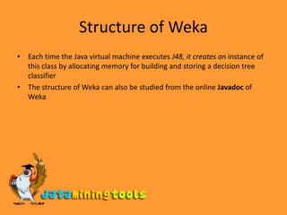 WEKA: The Command Line Interface | PPTX | Operating Systems | Computer Software and Applications