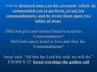 The Commandments Of God | PPT