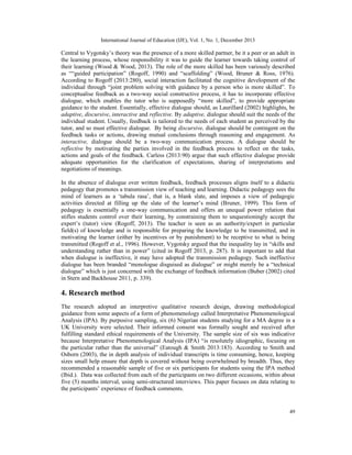 “The Comments Were Clear But You Don’t Understand”: Supporting Written Feedback With Effective ...