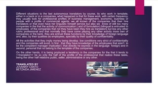 The Commercial Translation | PPTX