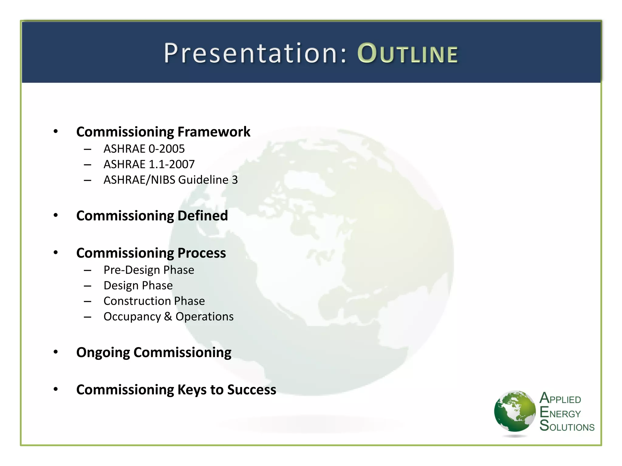 The Commissioning Process | PDF