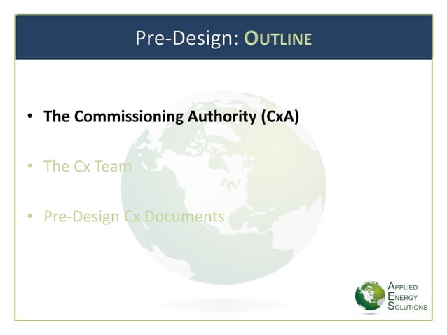 The Commissioning Process | PDF